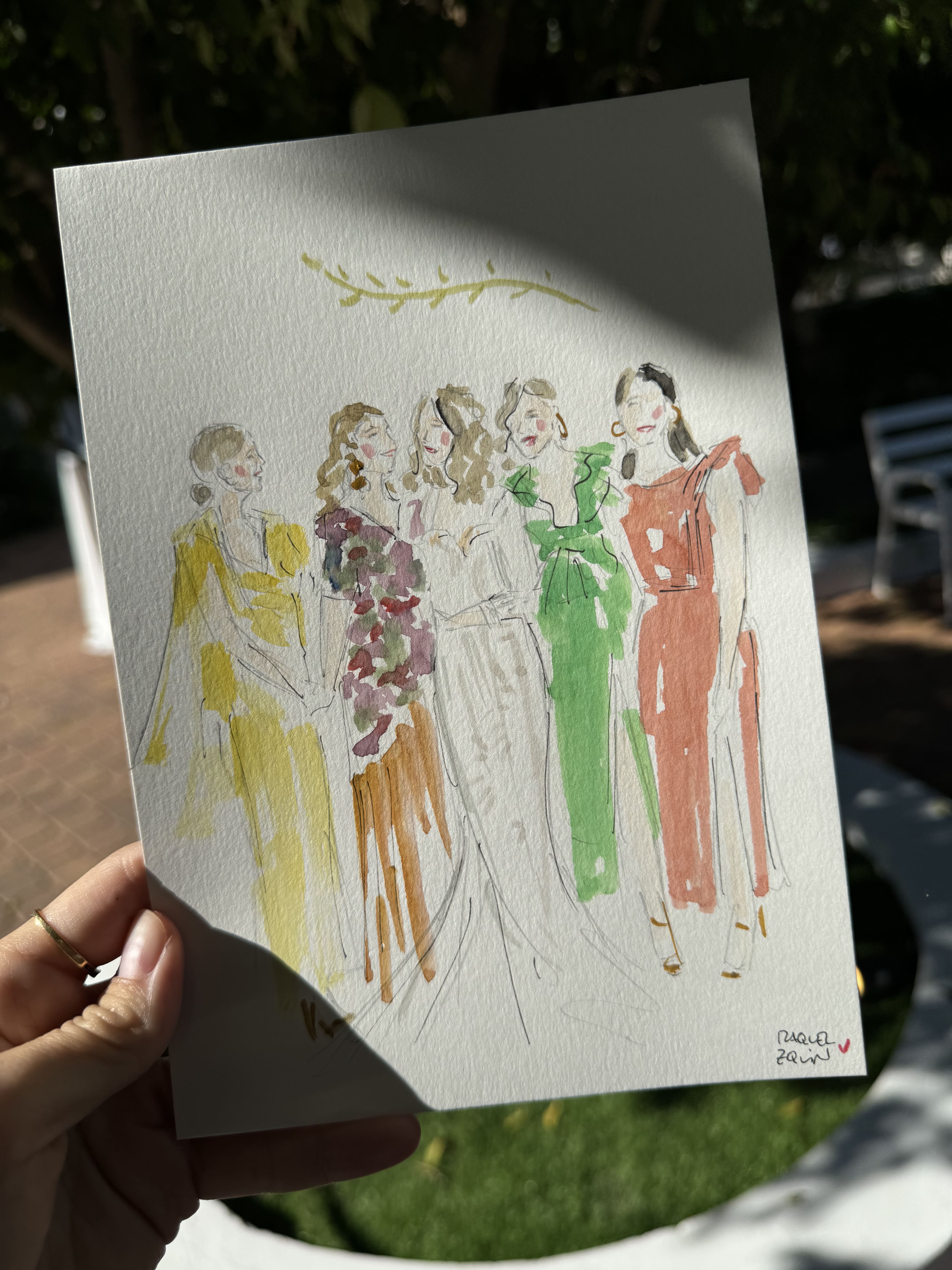 Live Art para Bodas: Un Recuerdo Único – ART & ILLUSTRATIOn